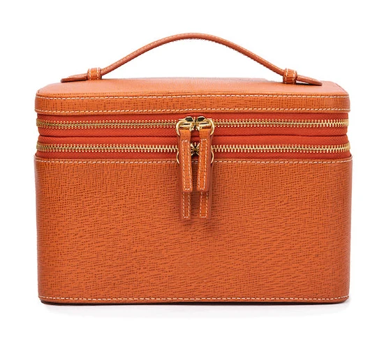 Custom Portable Vanity Box - Large PU Leather Travel Case