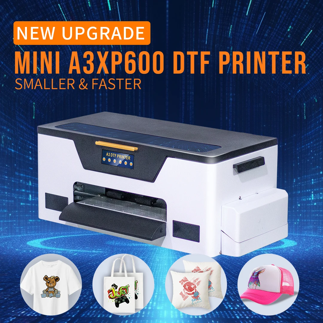 Dtf Kit A3 Dtf Printer Automation Portable Flat Heat Press Withxp600 ...