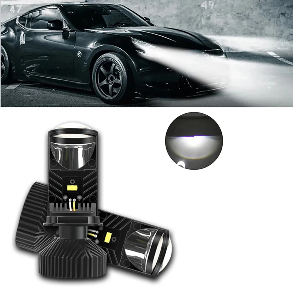 Lampada Led Proyector Bi Led H4 Lens Y6 Y7 Y8 Y9 Luz De Led H4 - Buy ...