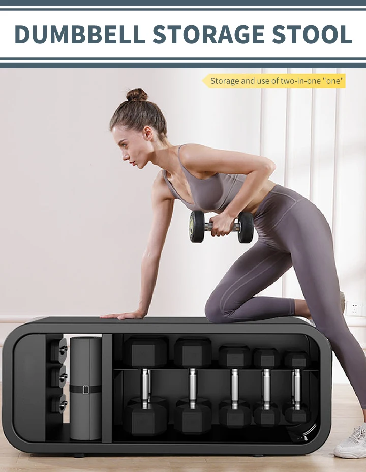 Multi-Function Dumbbell Storage Bench for Home Gym Workout - OEM Available
