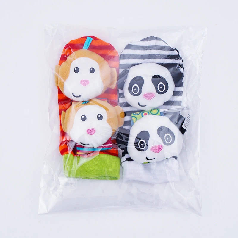 Baby Soft Rattle Wrists,Foot Rattles Finders Socks Set Hand Arm Baby ...