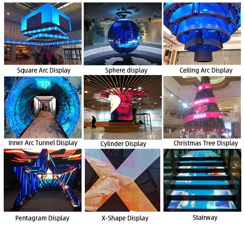 Indoor P2 P2.5 Led Digital Ball 4m Video Wall Complete System Rgb 3d ...