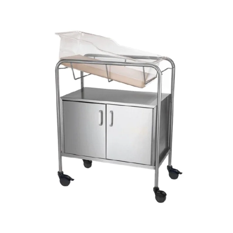 Baby Medical Medical Hospital Transport Trolley Infant Cot Wiht ...