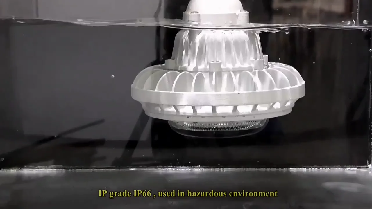 Gas Station Ip66 Led Atex Explosion-proof High Bay Light Emergency ...