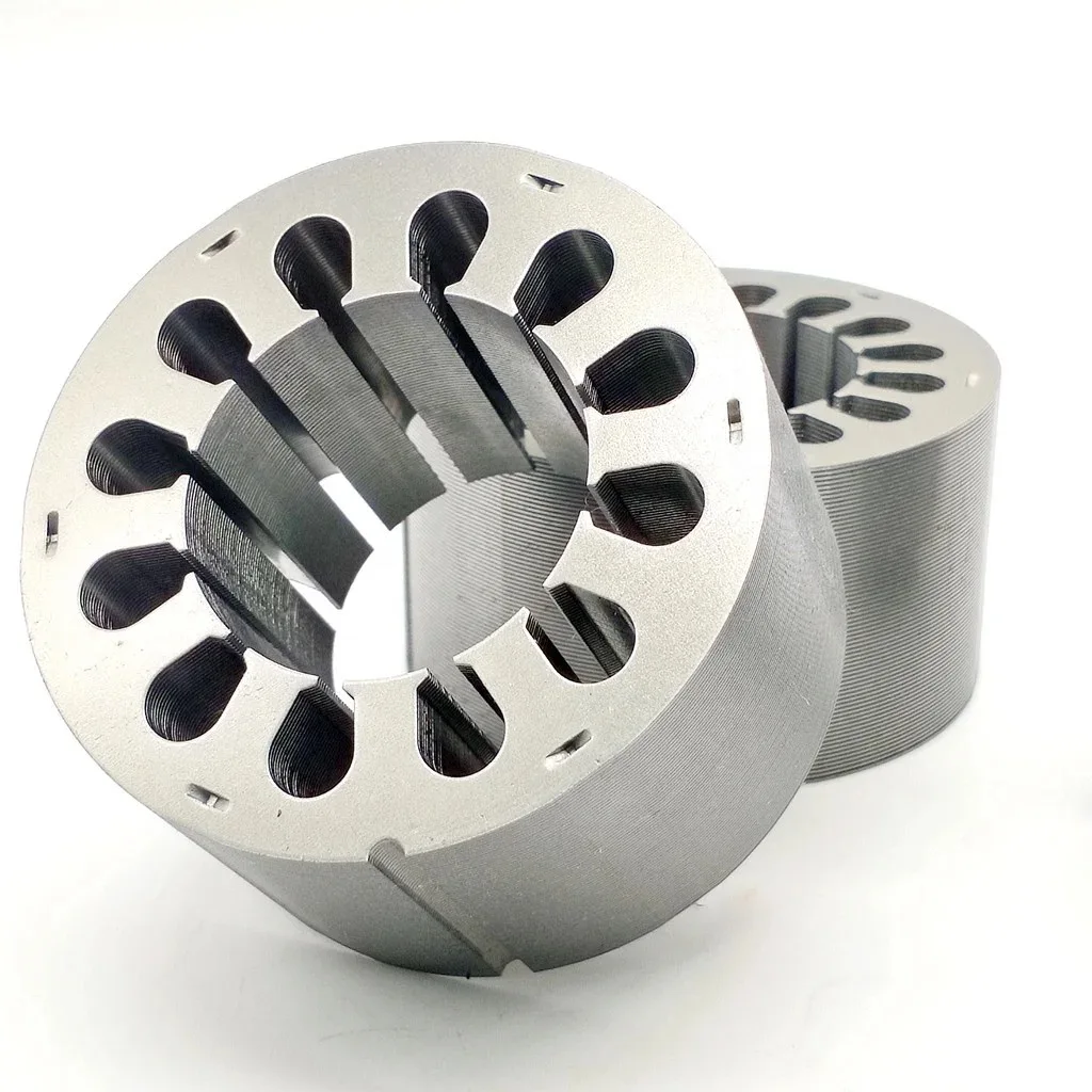OEM customized brushless stator rotor core BLDC motor rotor laminated ...