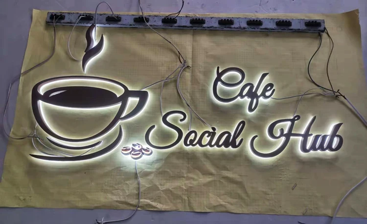 Letter Signage For Sign Illuminated Shop Front Led Letters Backlit ...