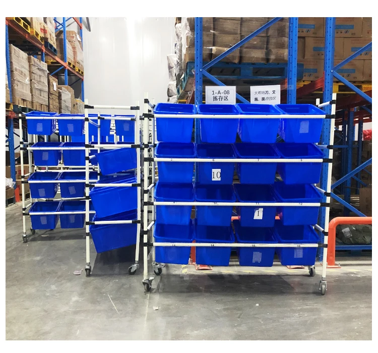 Warehouse Distribution Lorry Sorting TrolleyTurnover Trolley Pick up ...