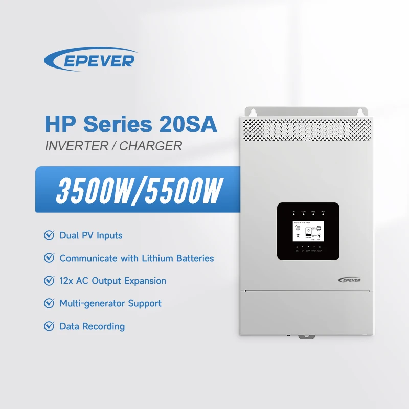 Epever Hp-ahp20sa 3.5kw 5.5kw 48v 60a 100a Mppt Dc To Ac Solar Inverter ...