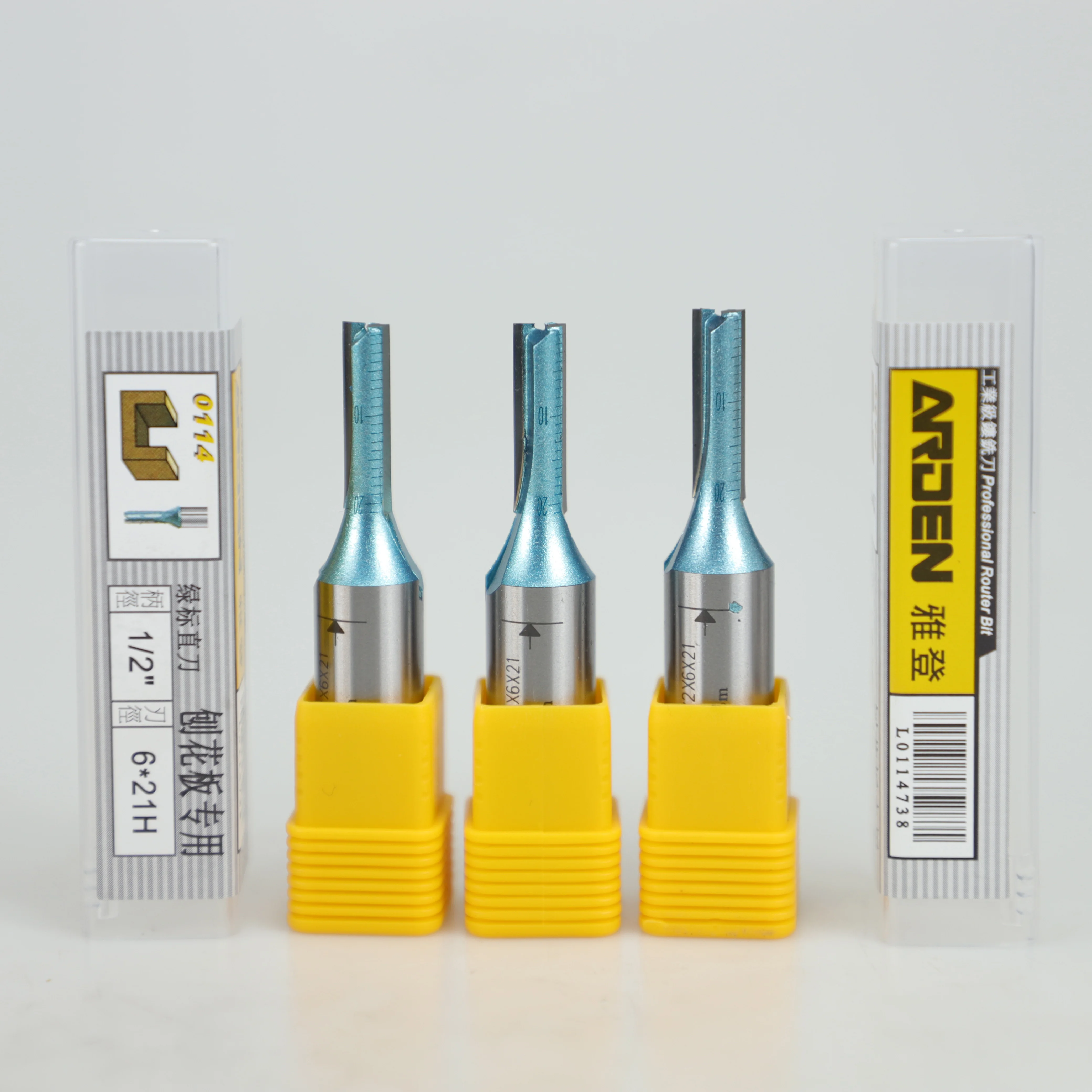 Arden Cnc Router Bit Tct Carbide Milling Cutter Straight Bit For Mdf ...