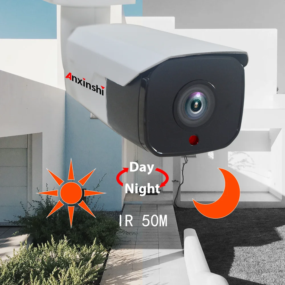 Starlight Outdoor 5mp 6mp Morized Lens Bullet Camera With Bracket ...