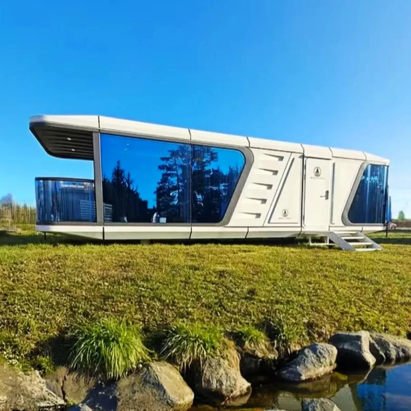 Customized Space Capsule House Model Prefabricated Room Capsule Model ...