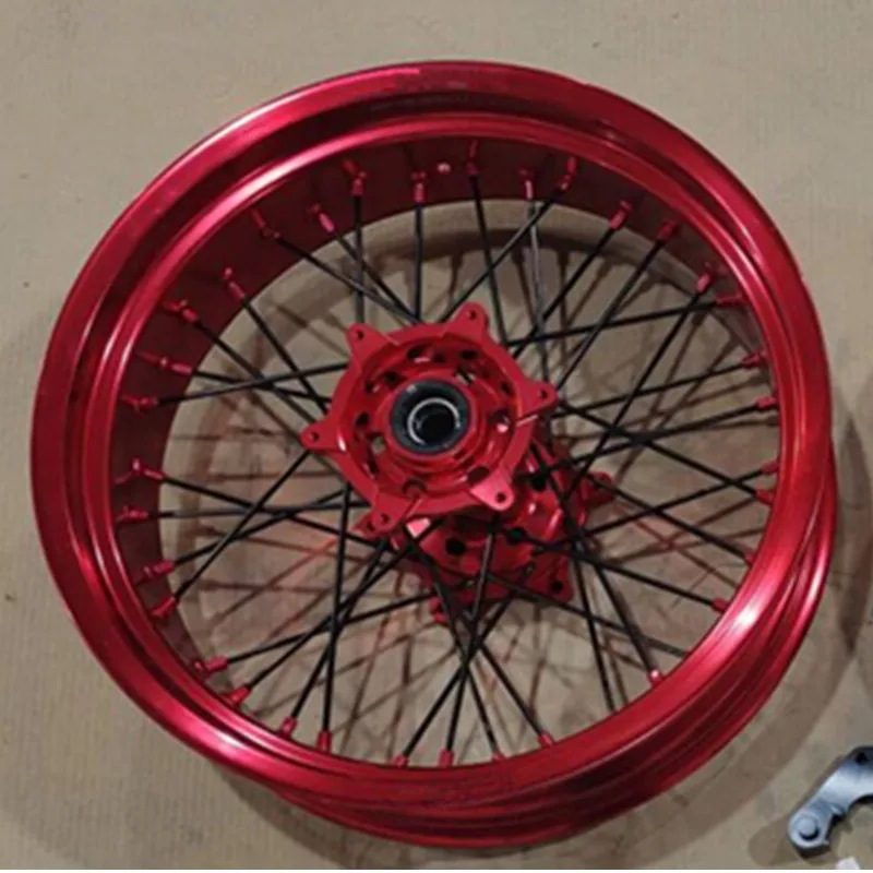 RR125/200 2024 2-Stroke aluminum alloy anodized 36spoke supermoto wheel ...