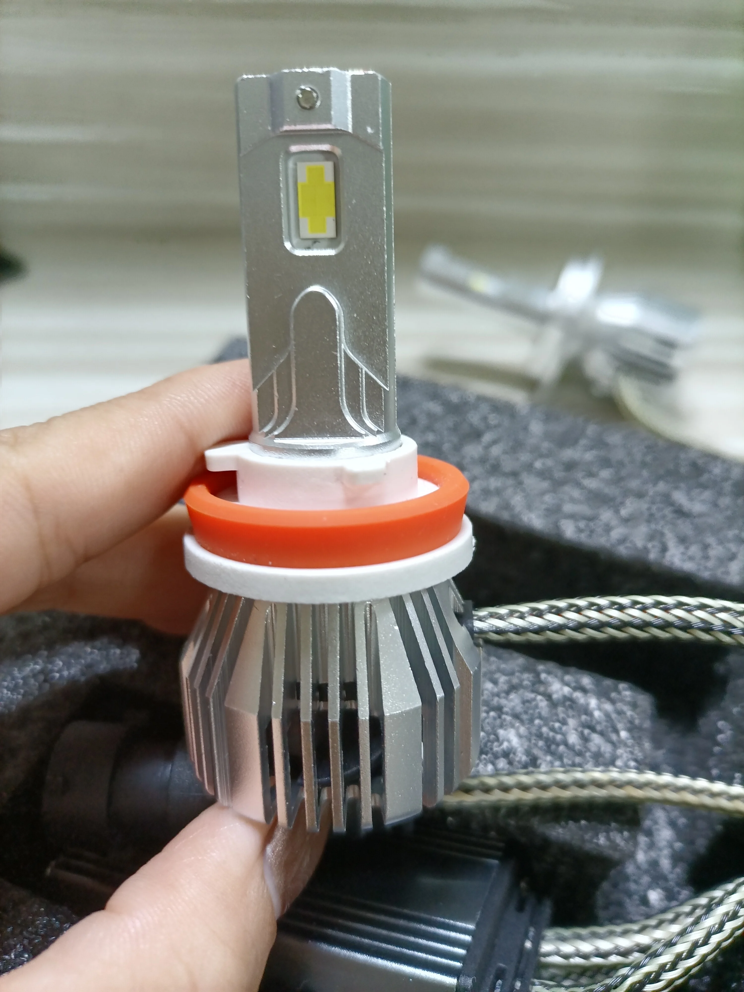 12 V 55 W In-line D1s D3s Headlight Three Copper Tube High-power High ...