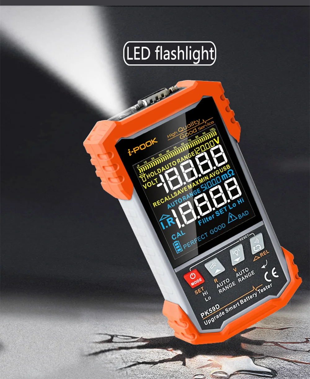 Internal Resistance Tester Internal Battery Tester Intelligent Battery ...