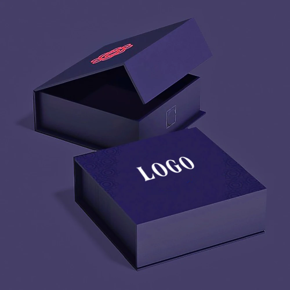 Customized Logo Luxury Grey Hard Case Packaging for Cosmetics