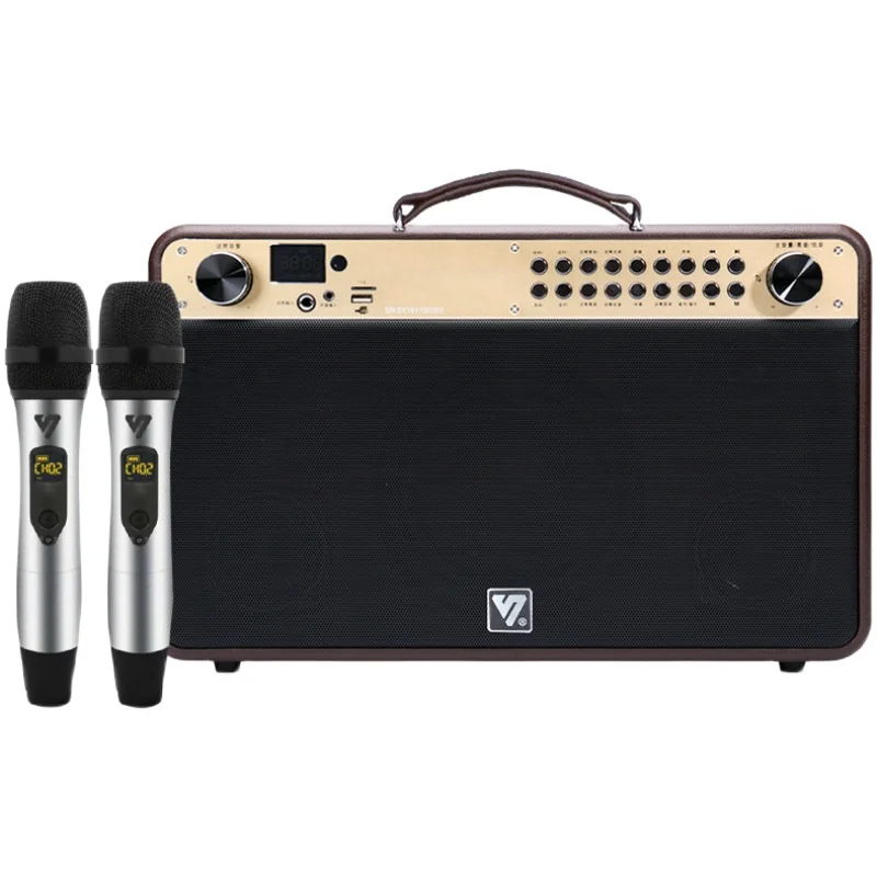 Shengyou Q9s 100w Factory New Design Guitar Amplifier Echo Treble Bass Sound Wireless Microphone ...