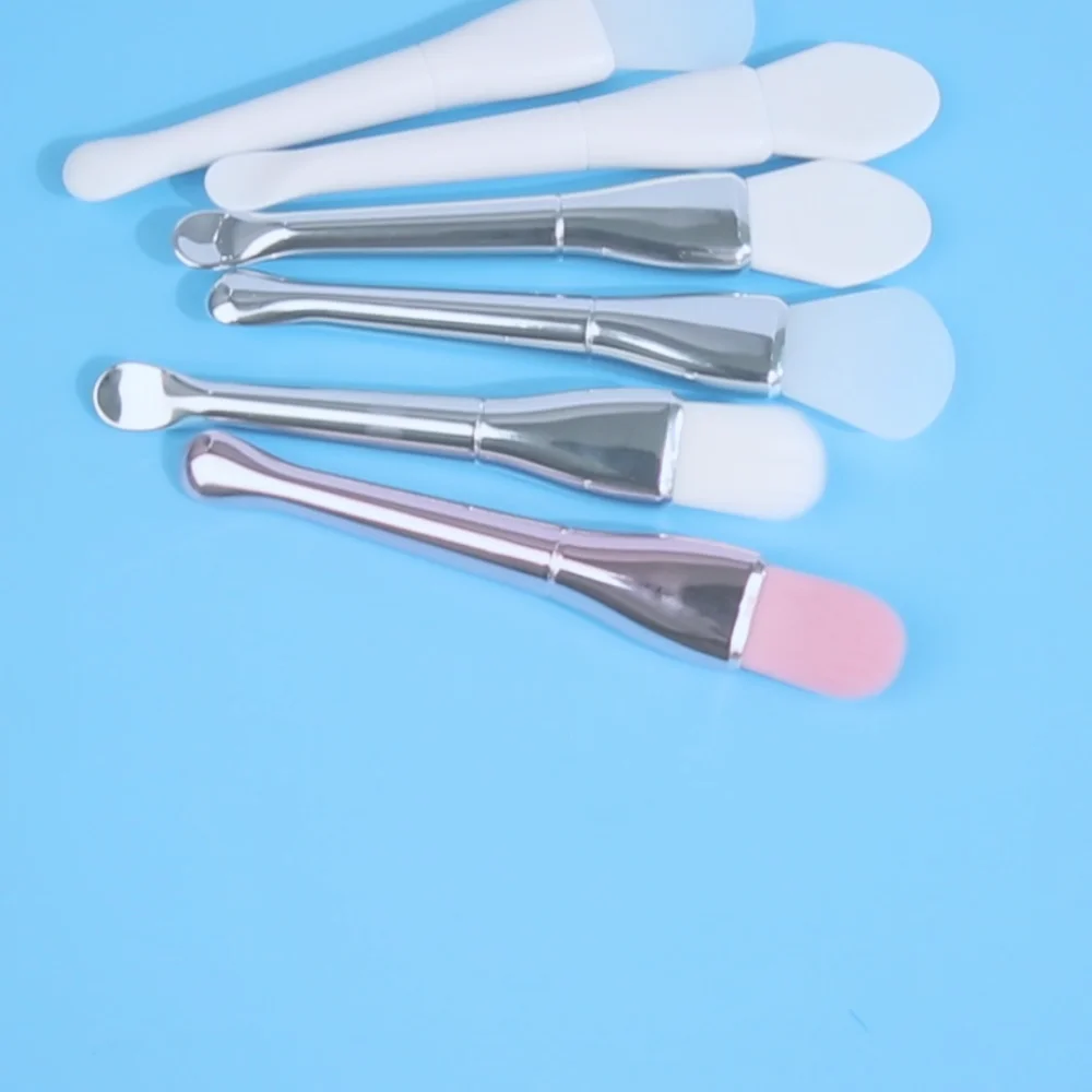 Mini Small Soft Cosmetic Silicone Applicator Beauty Double Head Face ...