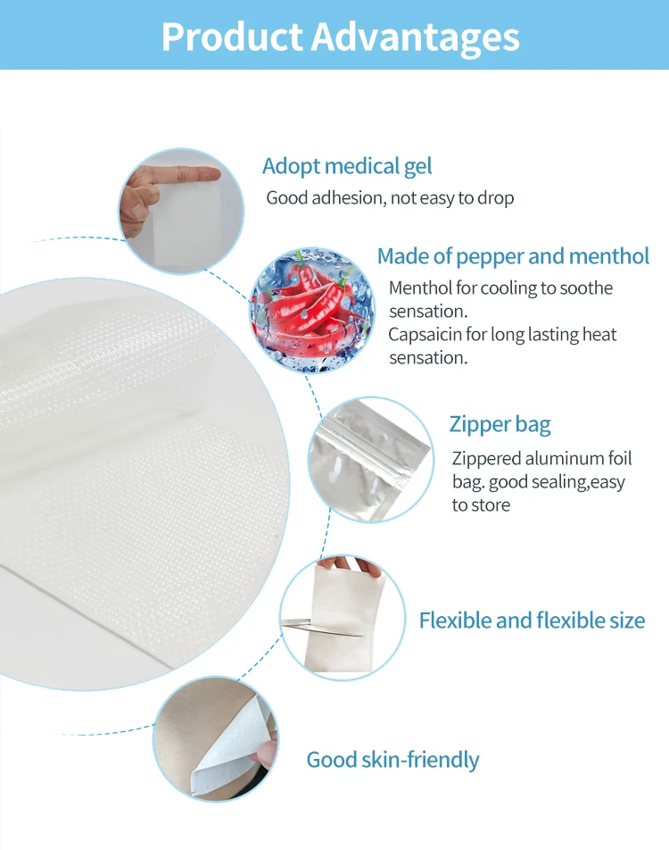 Factory Price Muscle Gel Pain Relief Patch Oem Odm Service Pain Relief ...