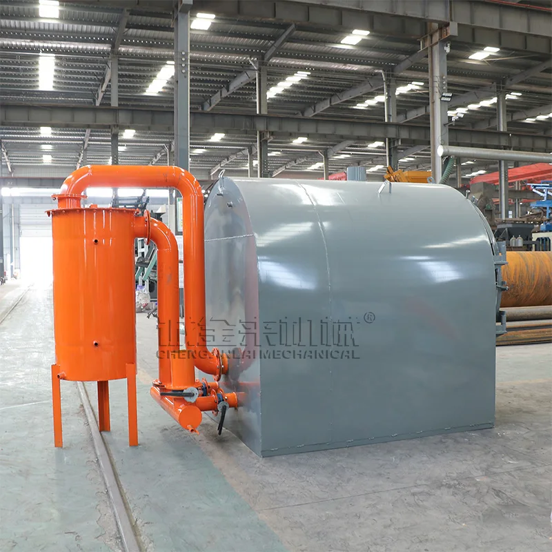 Small Affordable Log Wood Carbonization Furnace Full Set Self-made ...