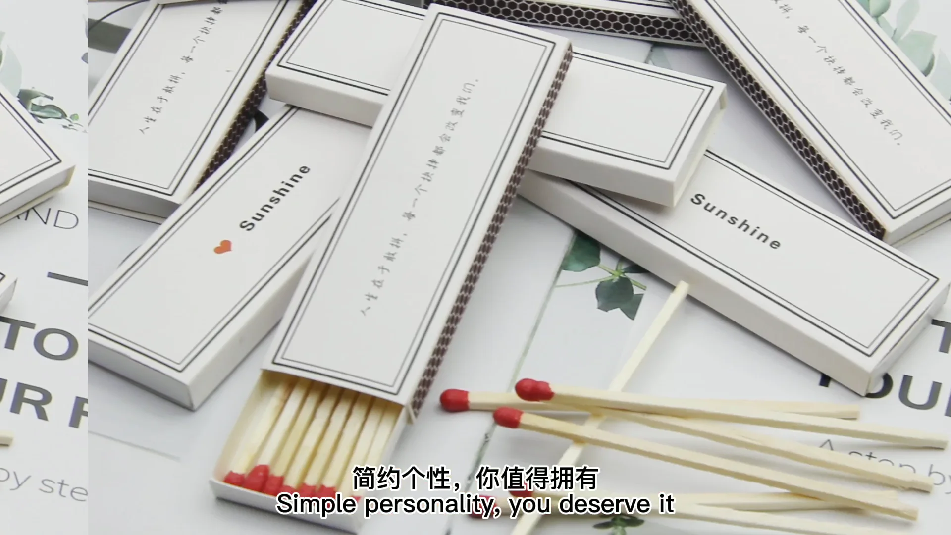 Custom Personalized Candles Cigarettes Match Sticks Collection ...