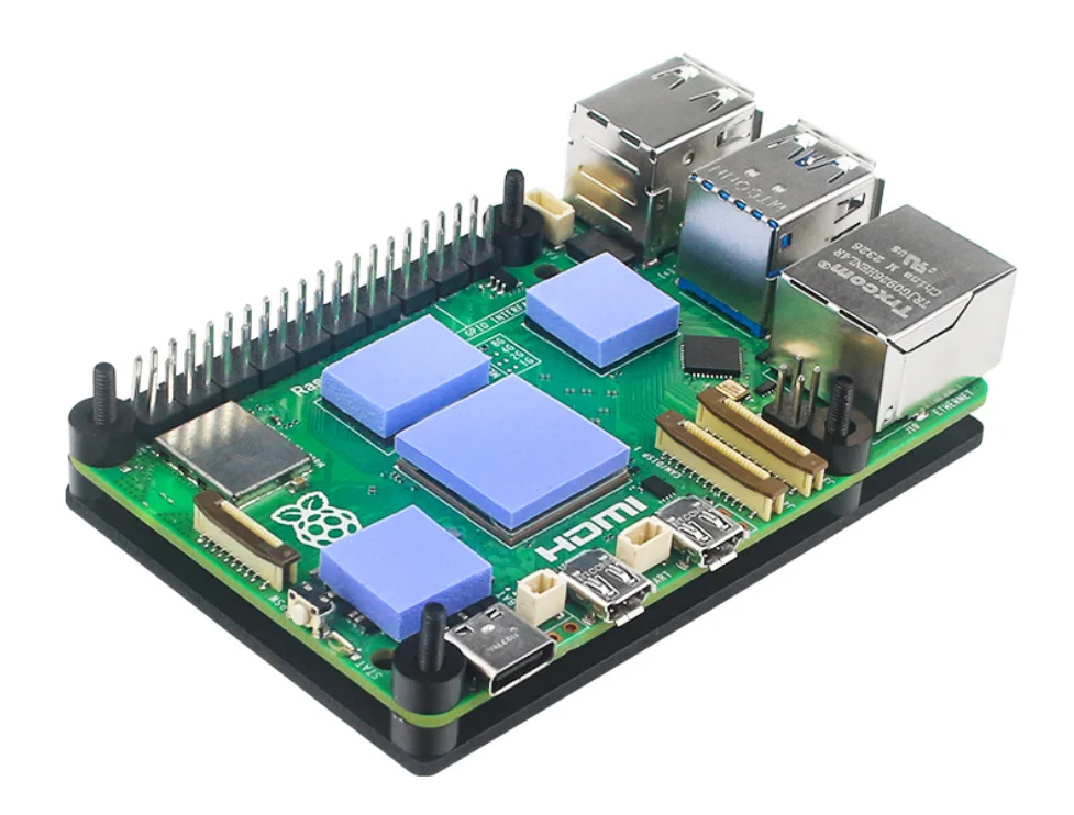 The Raspberry Pi 5 Generation Raspberry Pi 5 Motherboard Aluminum Alloy ...