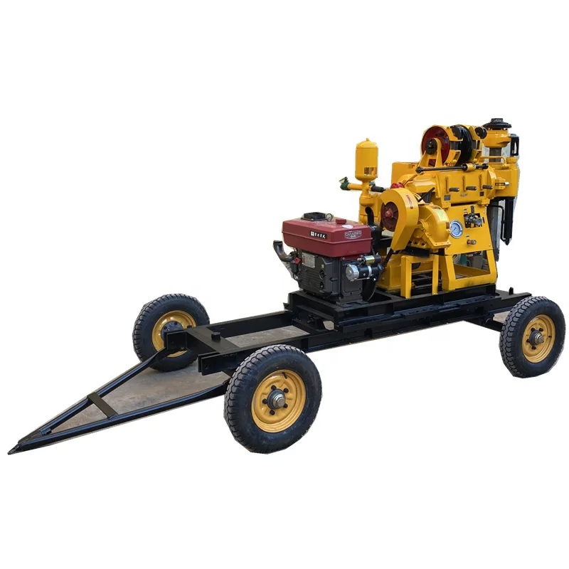 Tractor Drills 22hp Diesel Engine Mining Borewell 100m Deepwell Water ...