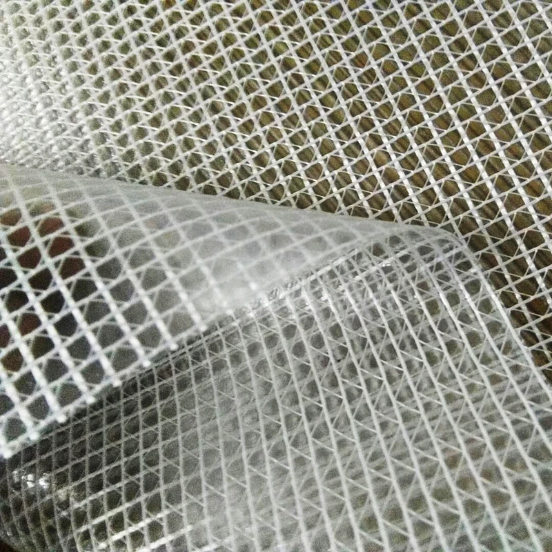 340gsm Pvc Clear White Transparent Mesh Tarp Tarpaulin Fabric,Clear ...