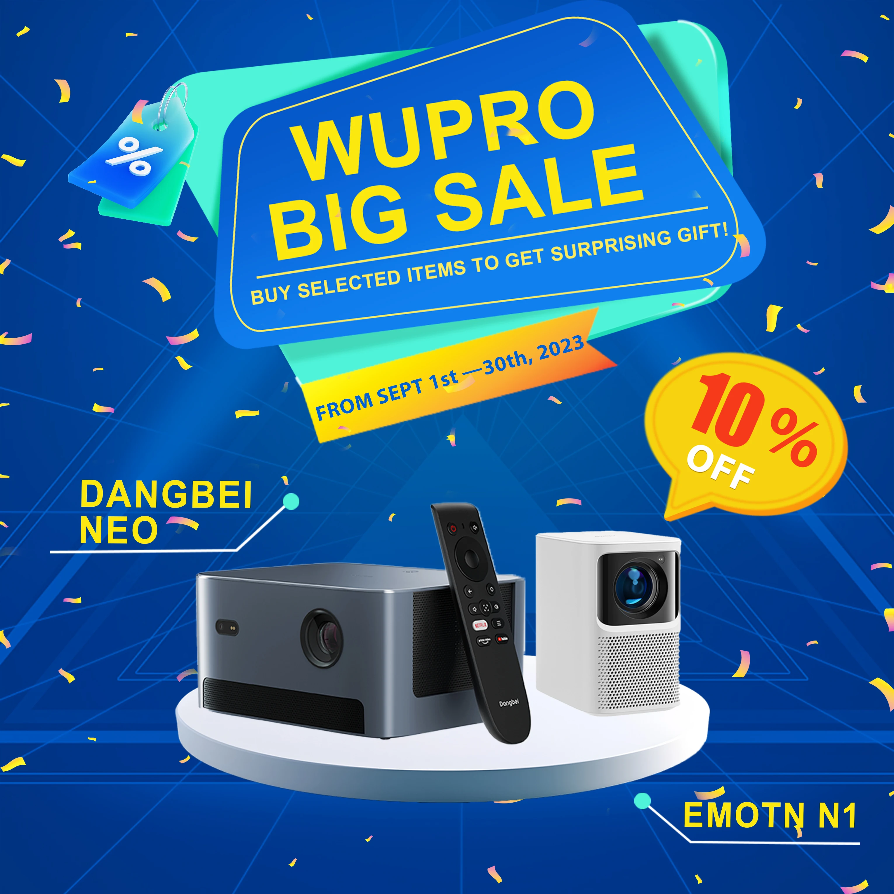 Best Sales Wupro X Dangbei Neo Smart Mini Proyector For Home Cinema ...