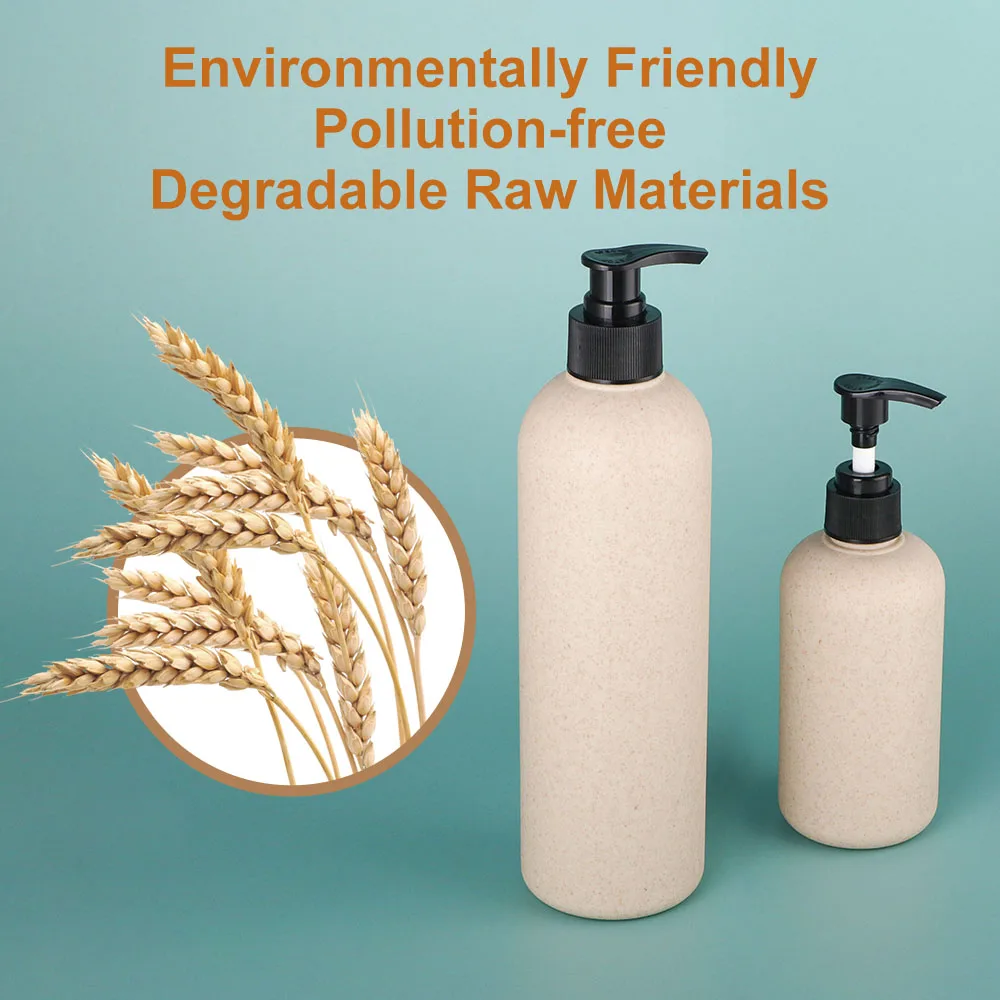 Eco-friendly Biodegradable Shampoo Bottles - 300ml & 500ml
