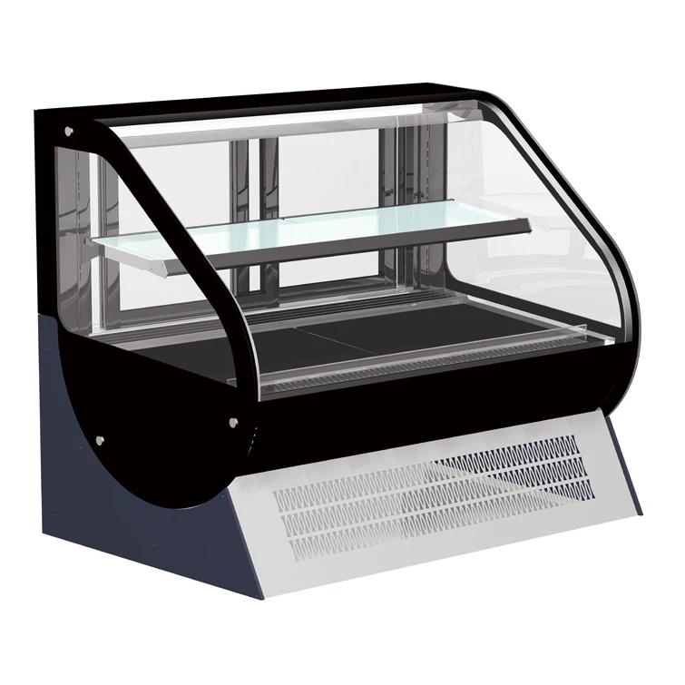 Curved Counter Display Pastry Showcase Bakery Counter Display - Buy ...