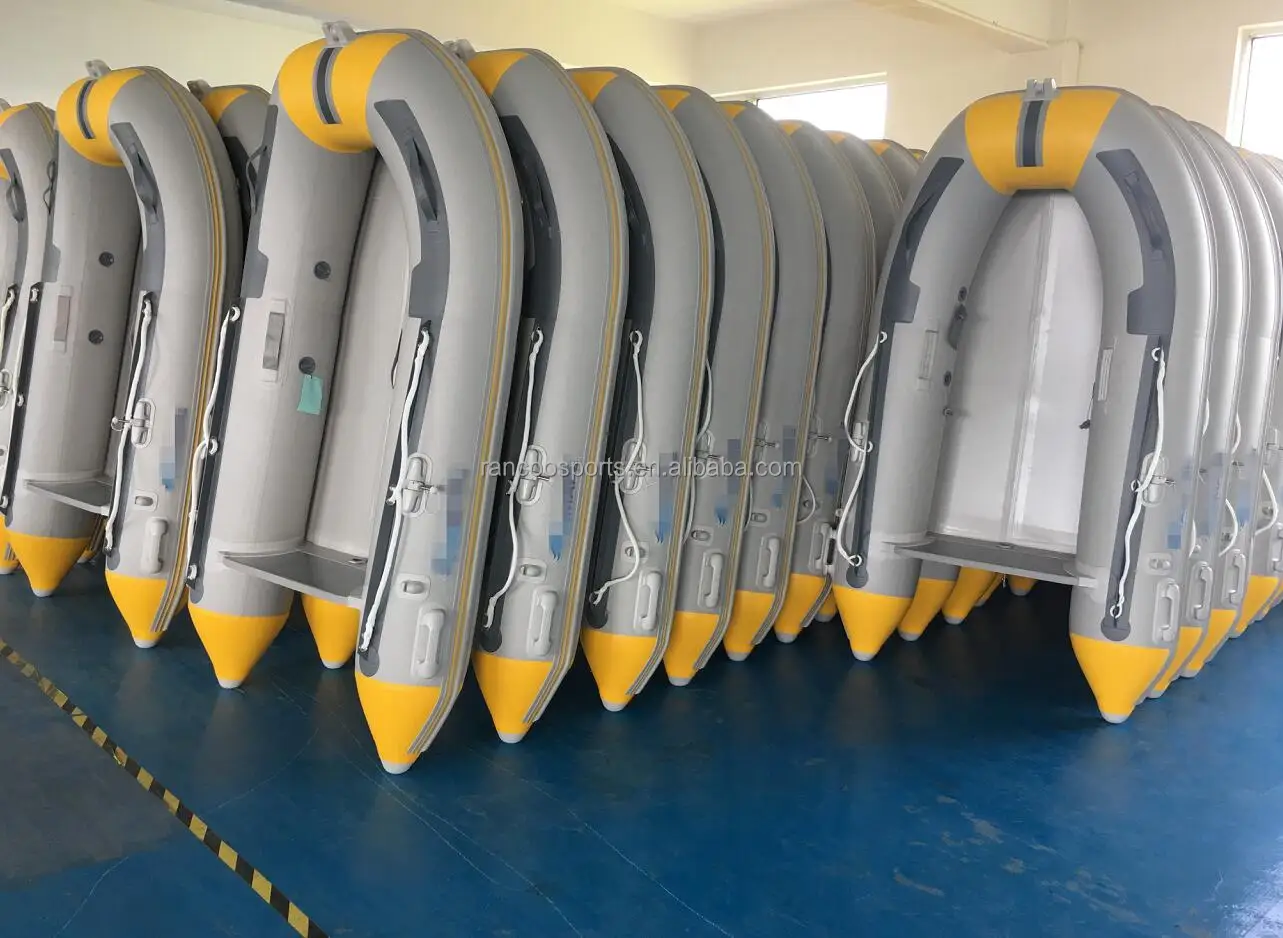 Factory Price Luxury Rib Yacht 430cm Rigid Hull Fiberglass Inflatable ...