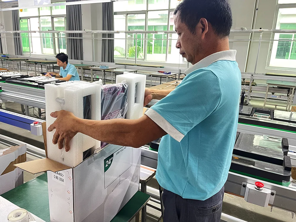 23.6 24 Inch Aio Monoblock Computer Desktop All In One Pc With Led ...