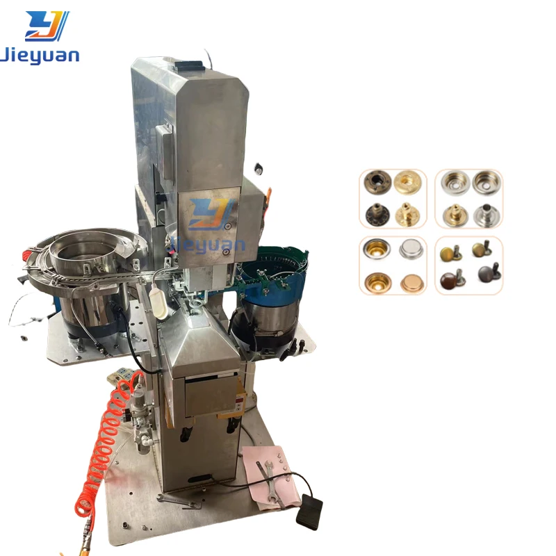 Button Sewing Machine Fully Automatic Snap Fastening Machine Automatic ...