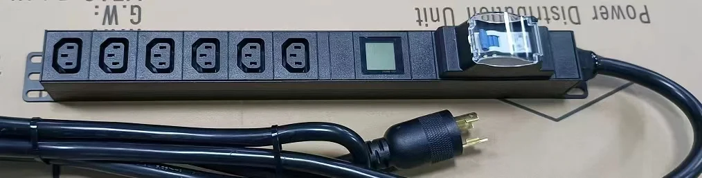 220v LCD Metered PDU Power Distribution Unit PDU for Data Center ...