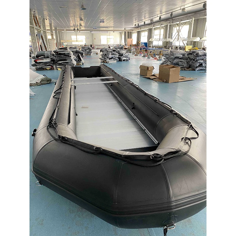 2023 Inflatable Folding Boat Pvc Kayak Boat Rowing Boat Outdoor River ...