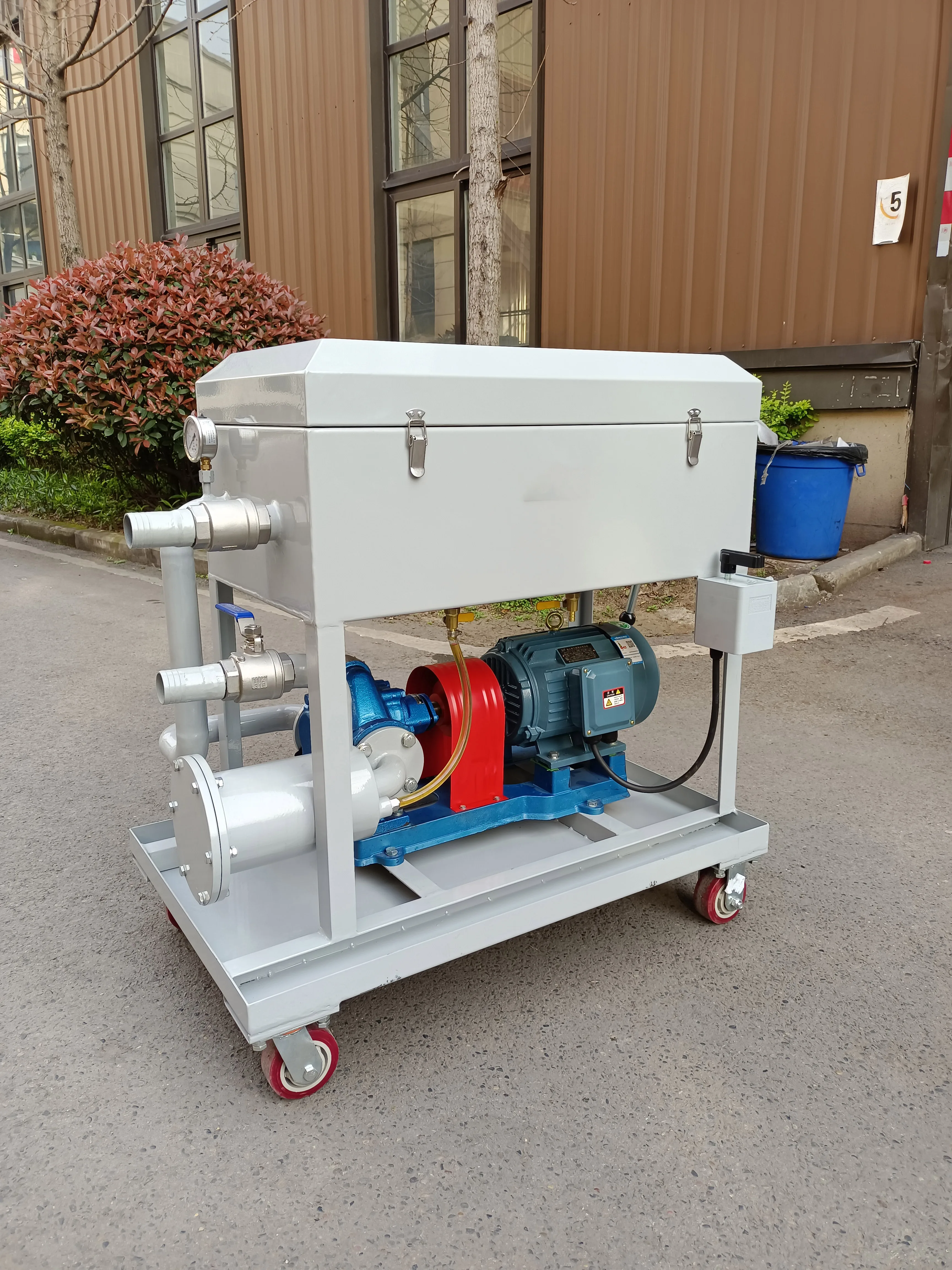 Hot Sale /ly Series Plate And Frame Type Oil Purifier Transformer Oil ...