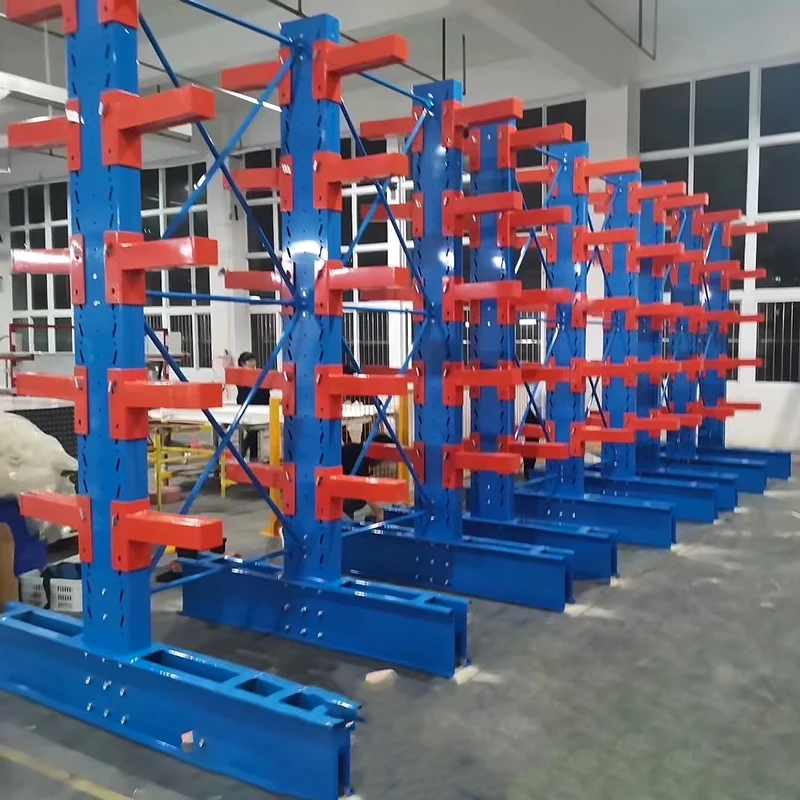 Industrial Steel Cantilever Rack Adjustable Pipe Storage Shelf - Buy ...