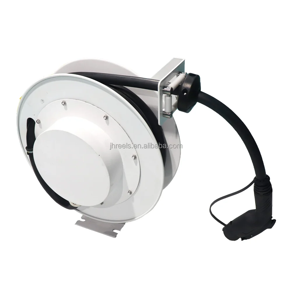 Handling Equipment Cable Reel Spring Loaded Cable Reel Drum Industrial ...