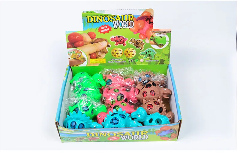 Wholesale Squishy Dinosaur Stress Relief Balls Squishy Ball Cute Dino ...