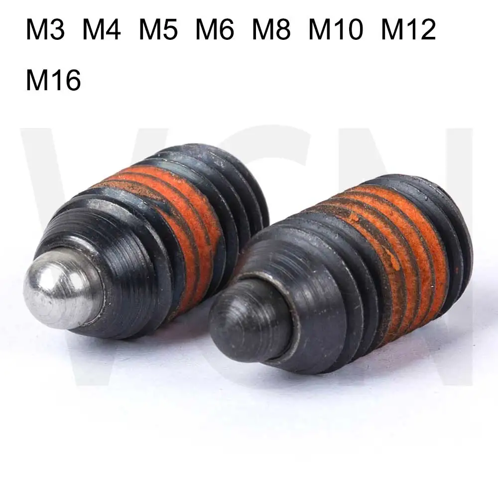 Spjl Spjh Vcn513 Spring Plungers Threaded-with Pin Screw With Pins M5 ...