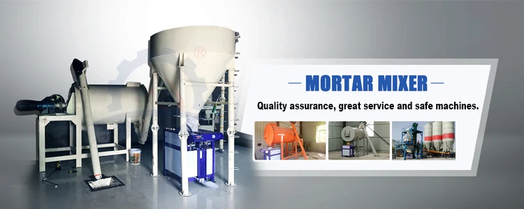 Qic Qic Simple Dry Mortar Production Line 3-4 T/h Tile Adhesive Mix ...