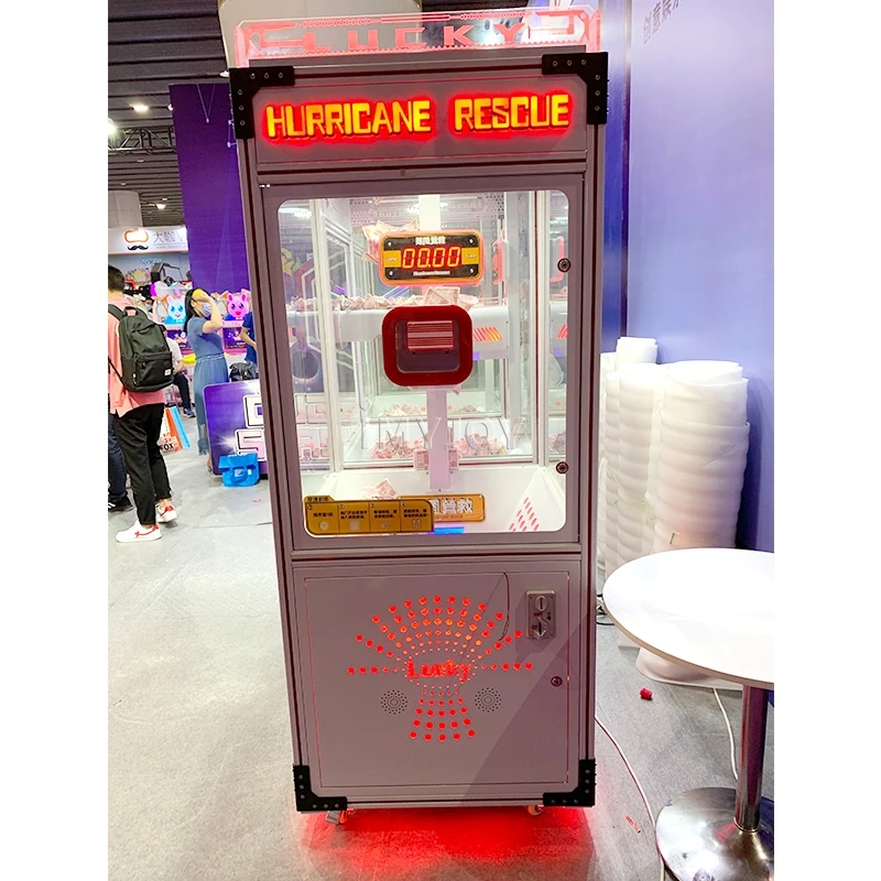 Funny Gift Game Machine Cash Catching Cube Money Catch Booth Machine ...