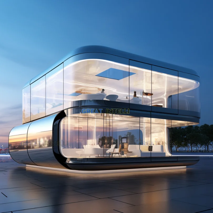 Luxury Modular Dome Prefabricated Capsule Prefab House