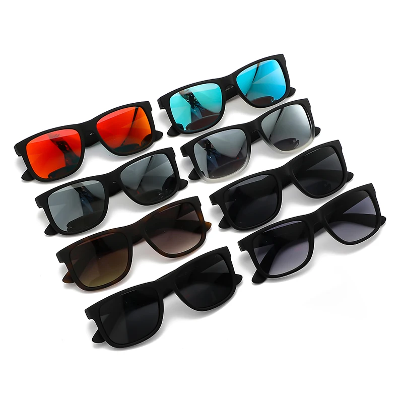 Custom Retro Square Punk Rock Hip hop Sunglasses Men Women 2024 Black ...