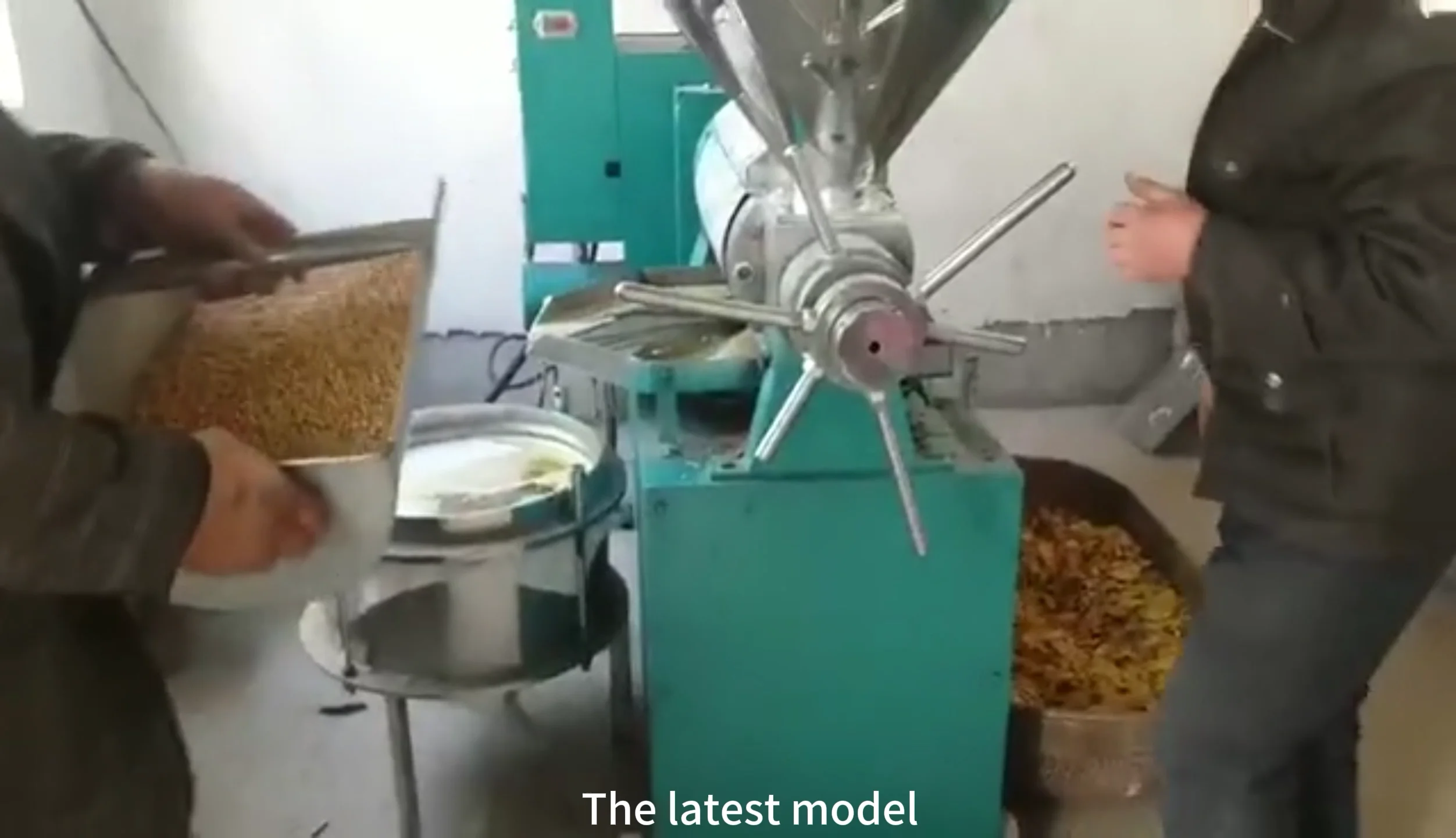 Castor Seed Oil Grinding Machine For Cold Press Cold Press Machine ...