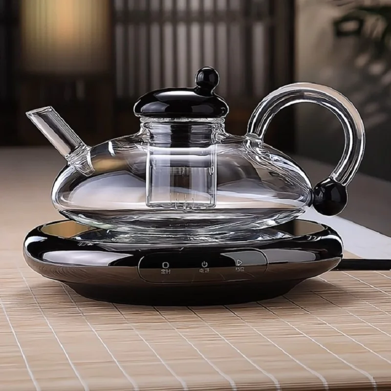 Modern Luxury Afternoon Tea Set Transparent Borosilicate Glass Coffee ...