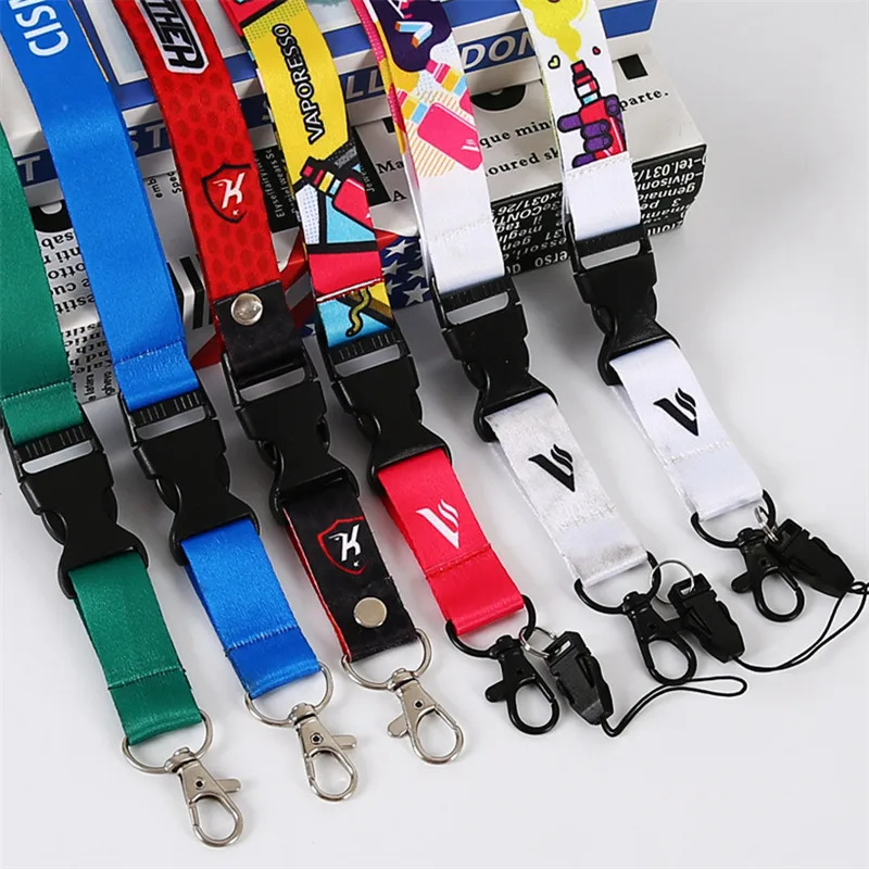 Custom Printable Logo Neck Retractable Id Badge Bt21 Lanyard Skin Cover ...