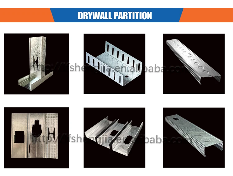 Gypsum Channel Ceil Metal Furring Ceiling Steel Frame 35x22 Omega ...