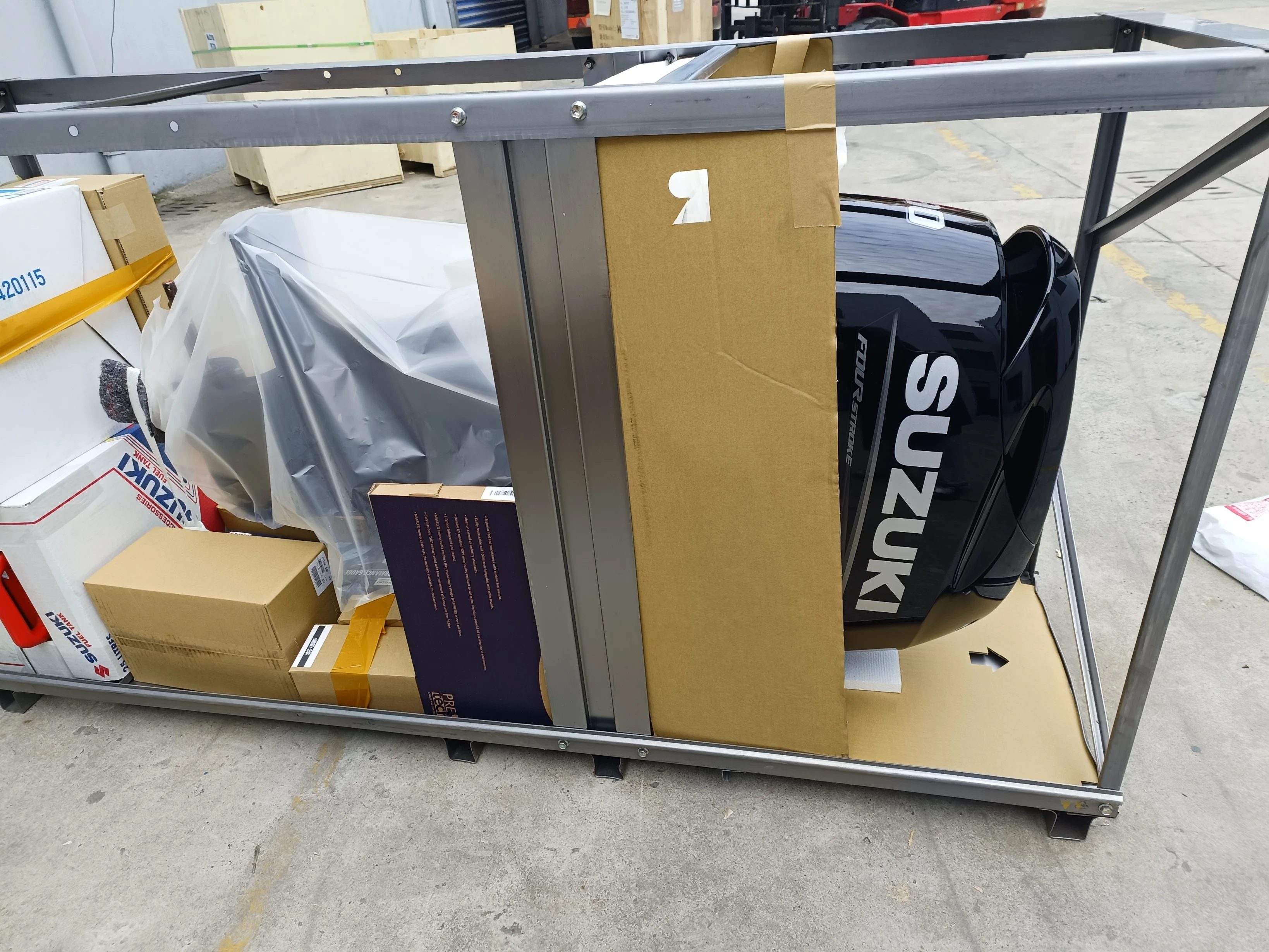 Genuine Suzuki DF90A 4 Stroke Boat Engine 90HP Outboard Engine for Fish ...
