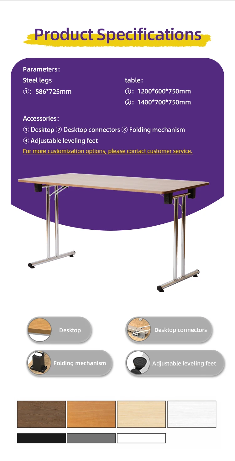 Chrome Metal Foldable Table Legs, Modern Steel Frame Base for Dining ...